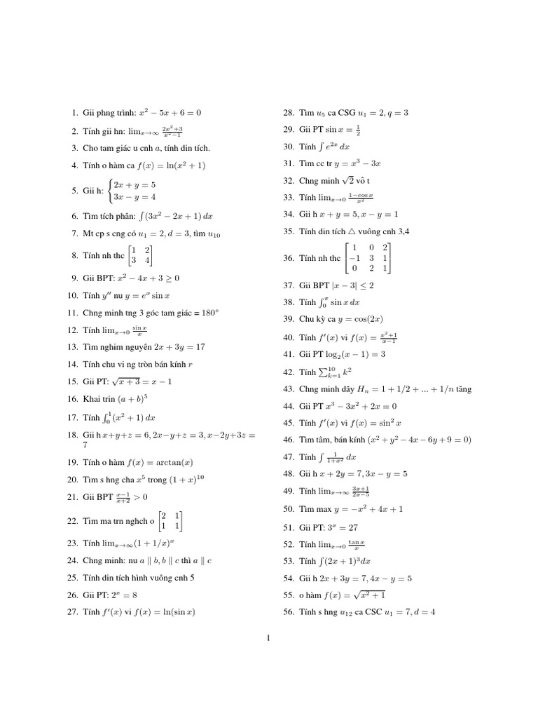 Simplest Working Example LaTeX Document | PDF