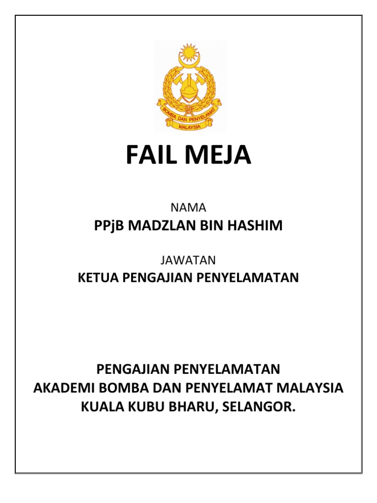 Fail Meja | PDF