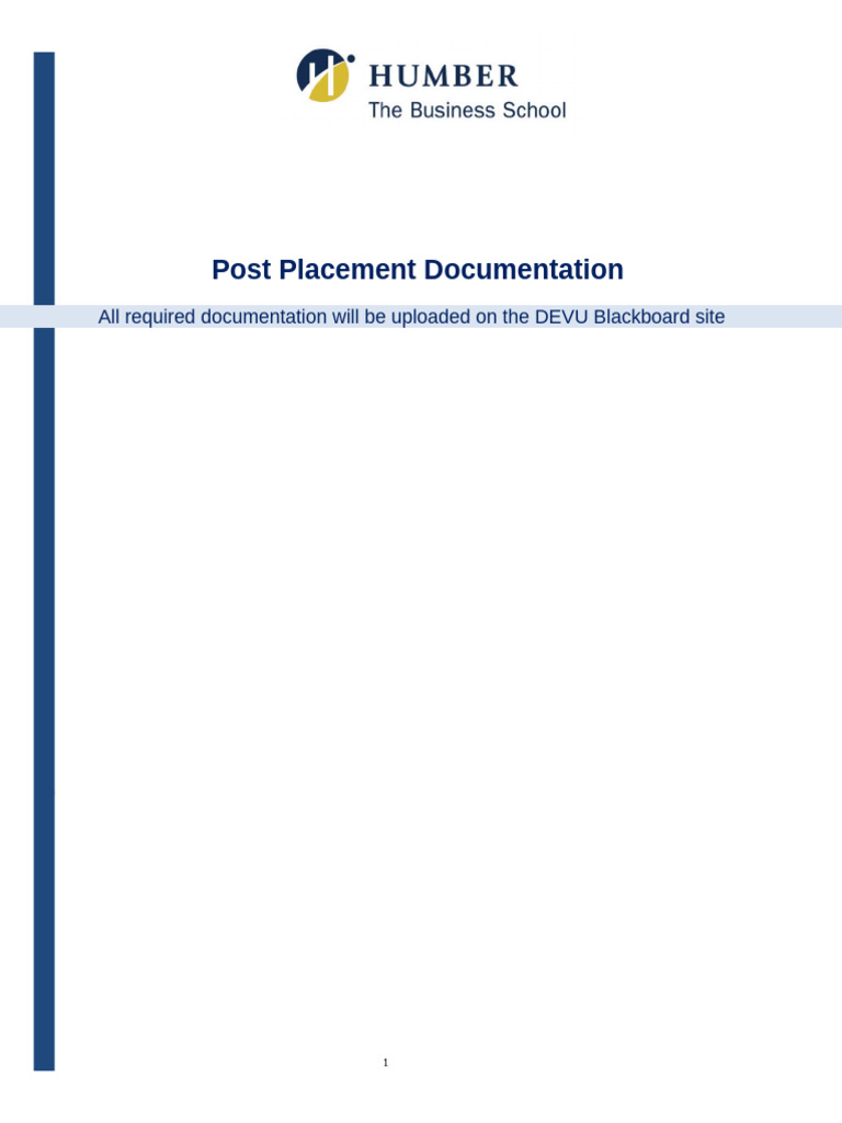 Student Reflection Post Placement Package | PDF | Brand | Marketing
