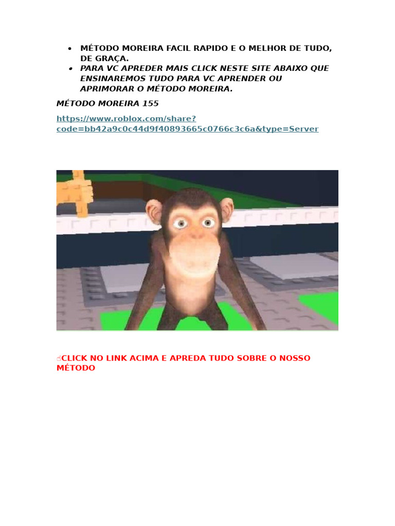 Aprenda o Método Moreira Grátis | PDF