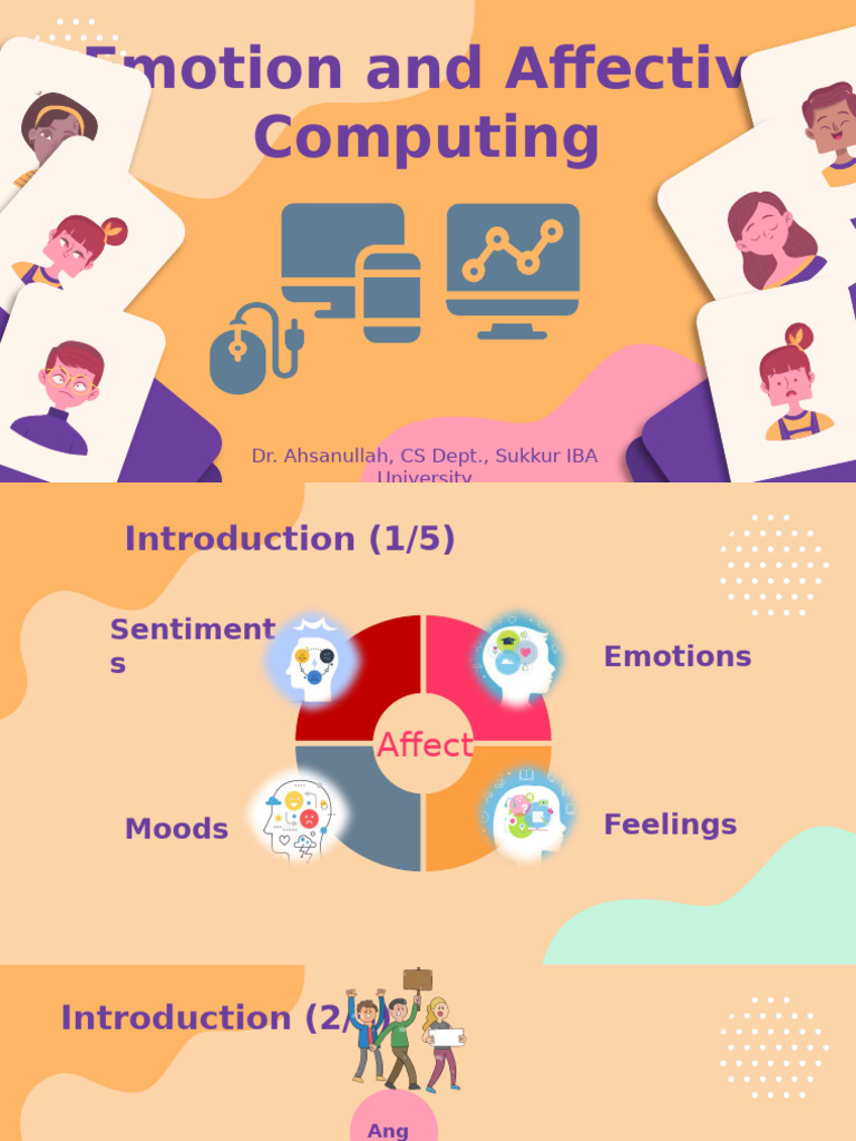 Lecture 5-6 Design For Emotions and Affective Computing | PDF | Emotions | Affect (Psychology)