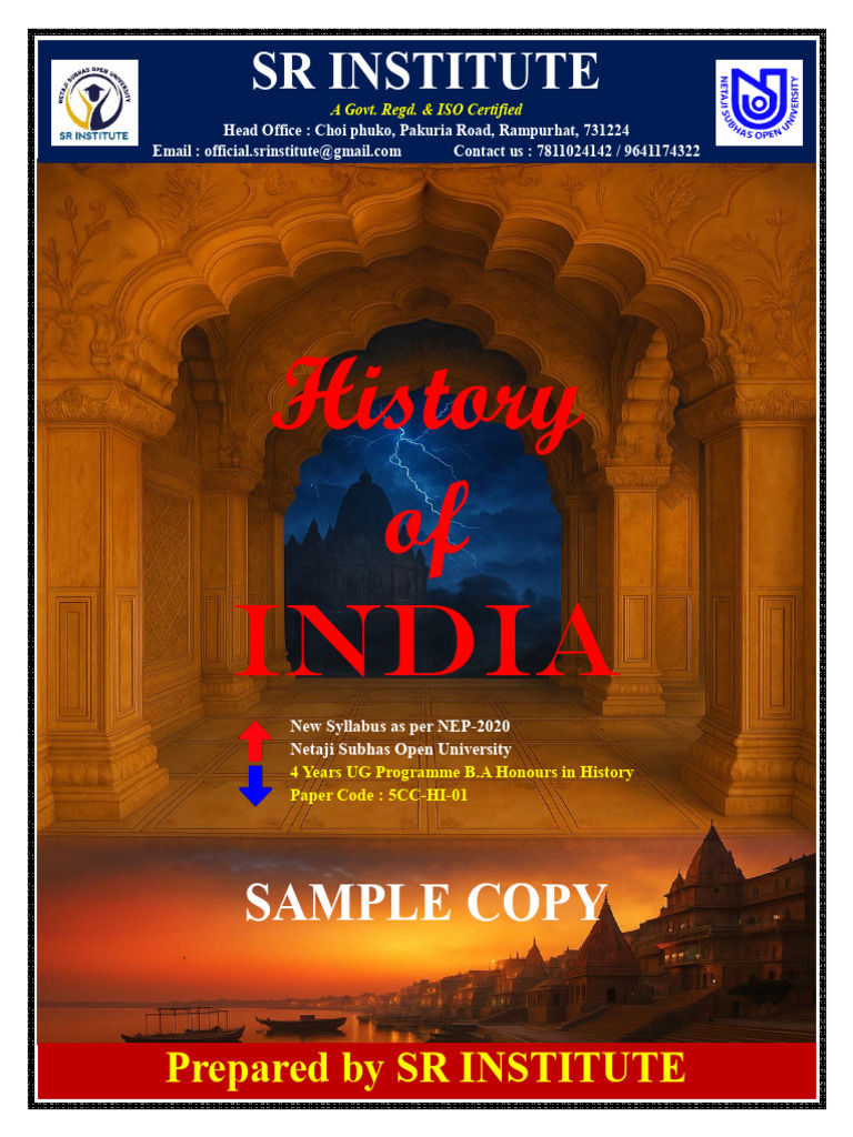 History Notes Sample 2025 | PDF