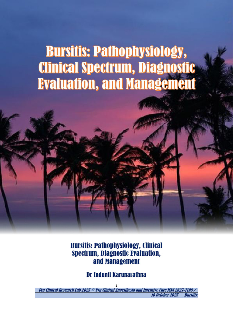 Understanding Bursitis: Causes and Care | PDF | Medical Specialties ...