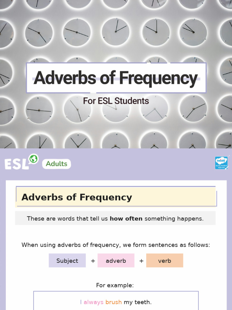 T 1749193768a Adverbs of Frequency Powerpoint Lesson Adults A1 A2 ...