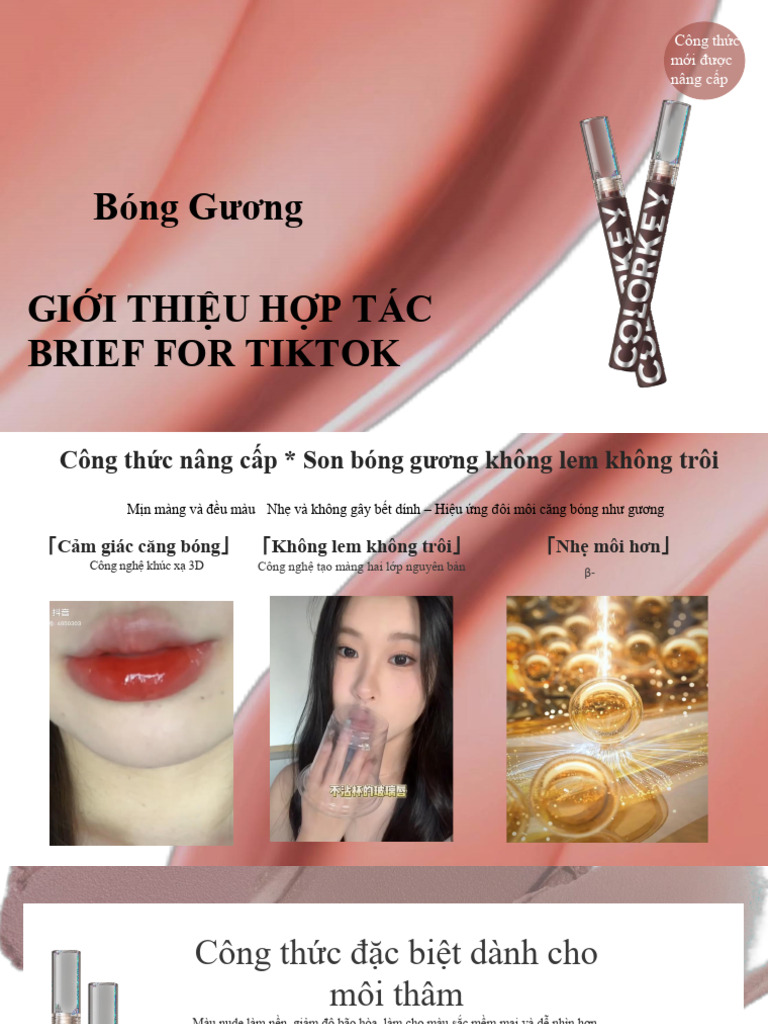 Colorkey - Brief Son Gương Bóng | PDF