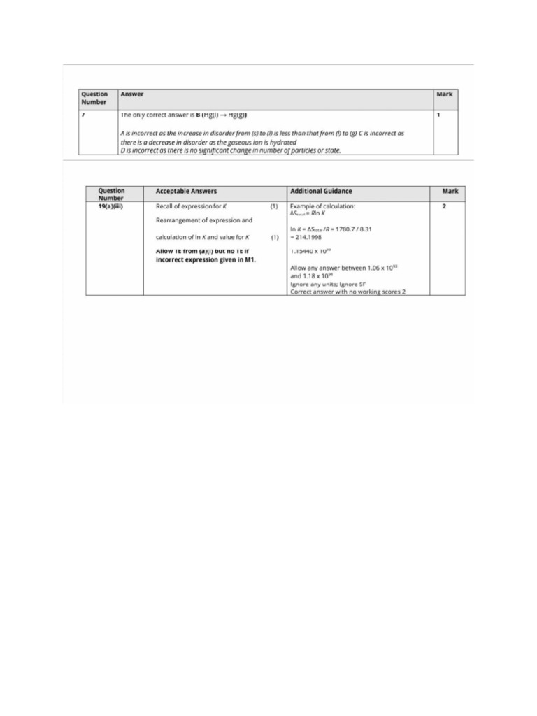 Topic 12 Worksheet MS | PDF