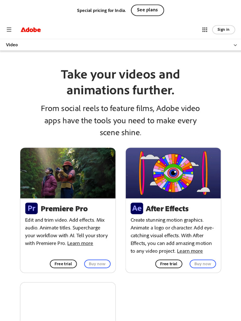 Adobe Video Editing Tools Overview | PDF | Adobe Photoshop | Computing