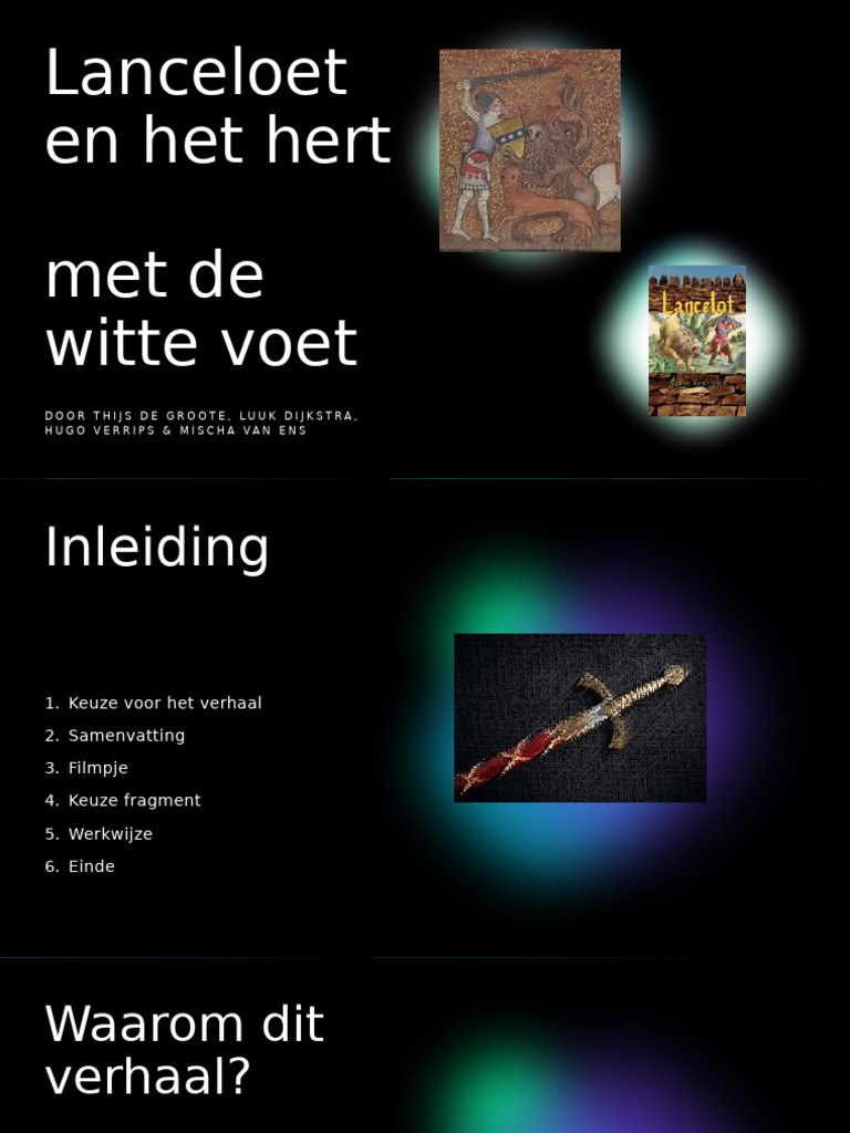 Lanceloet en Het Hert Met de Witte Voet | PDF