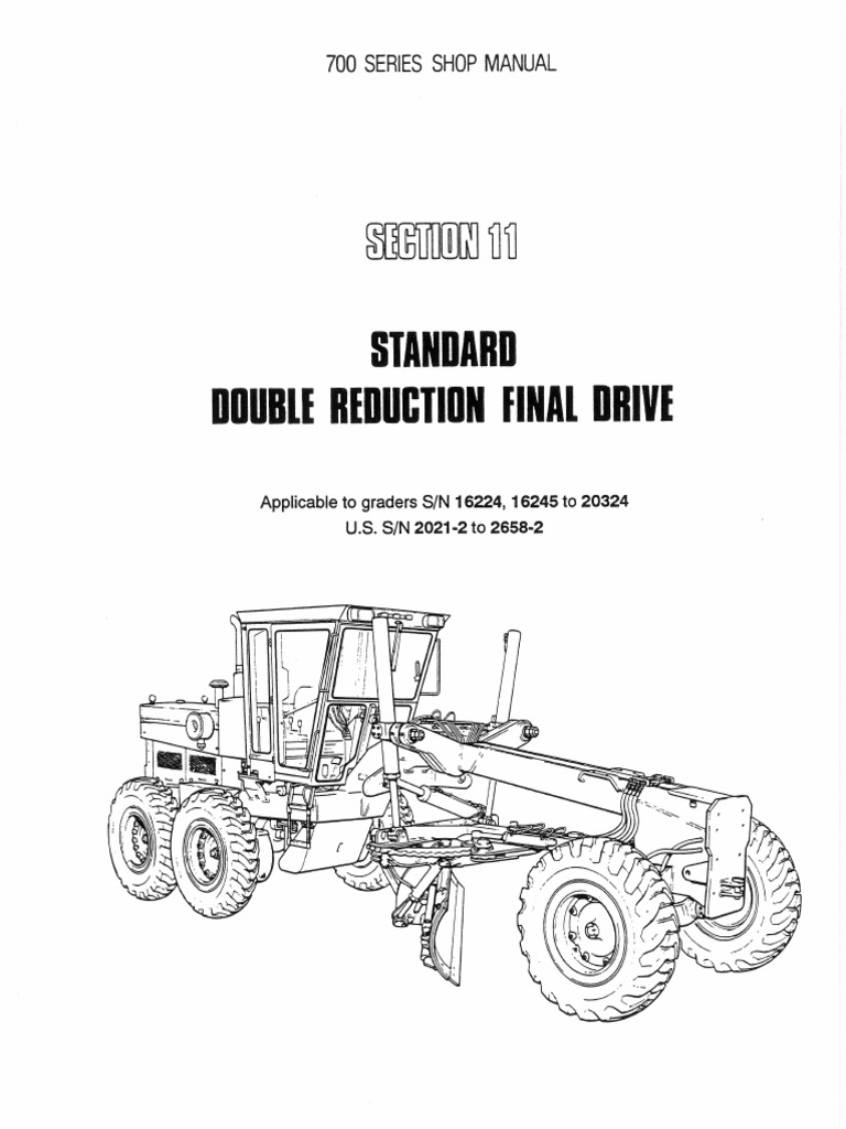 Section_11_Standard_Double_reduction_Final_Drive | PDF