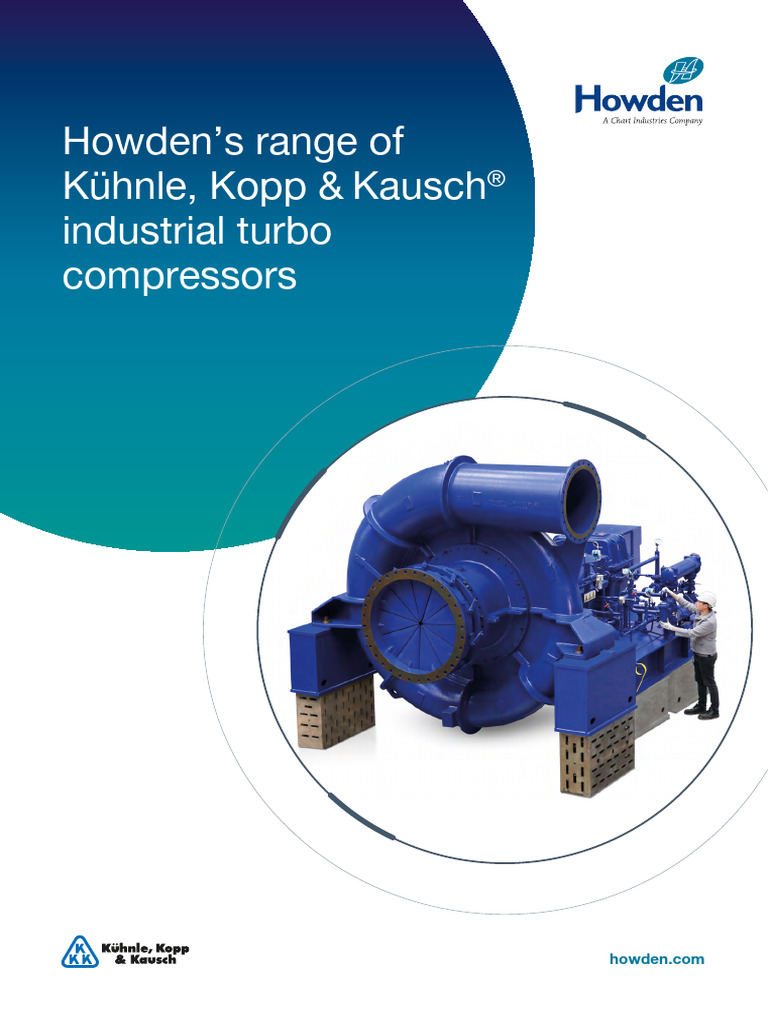 Howden Centrifcompressors Brochure Pdf Turbocharger Turbine