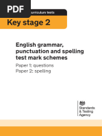 2022 Key Stage 1 Reading Mark Schemes | PDF