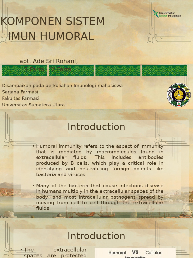 Komponen Sistem Imun Humoral - 2025 | PDF | Complement System | Antibody