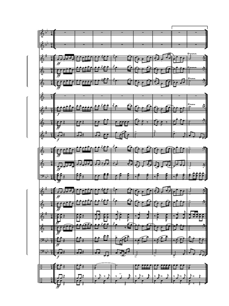 Scherzando de N. Ippolito : Partition musicale | PDF