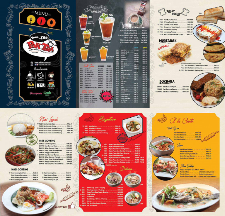 Menu Outlet Selayang | PDF