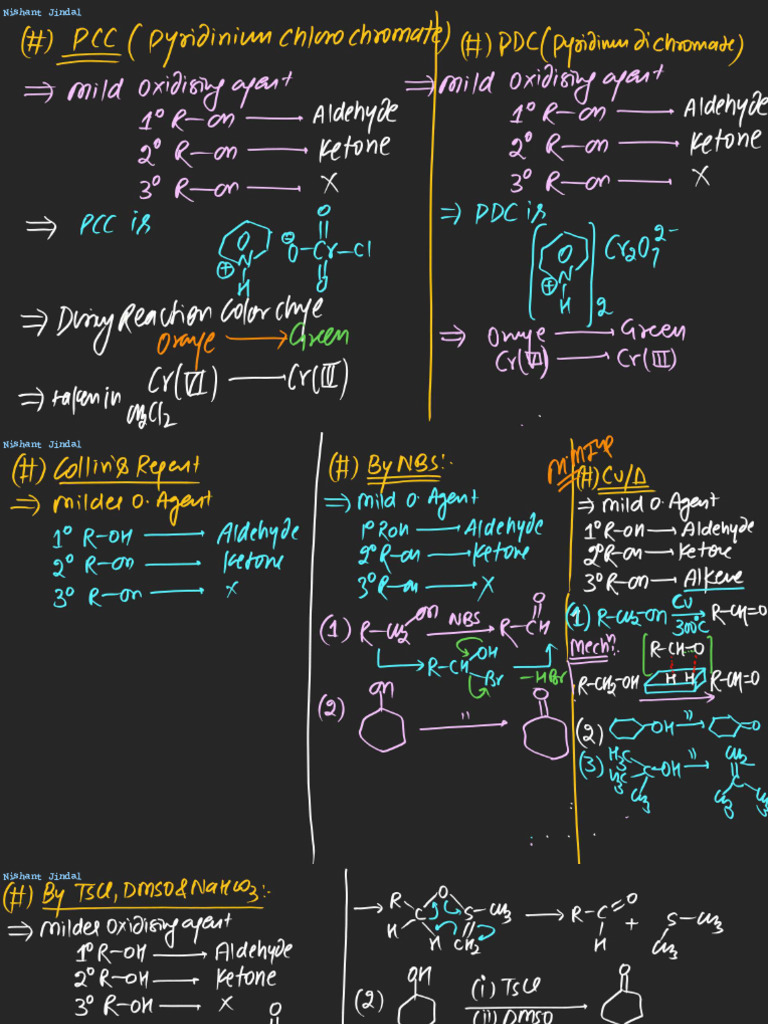 Carbonyl Compound L-10 (Class Notes) NJ - 247 | PDF