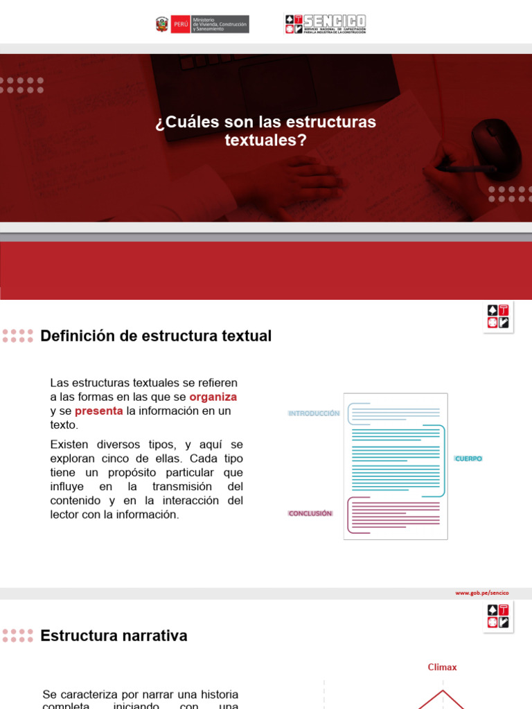 Ejemplos de Estructuras Textuales | PDF | Información | Ensayos