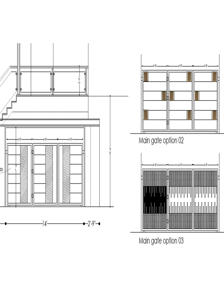 Main Gate Options | PDF