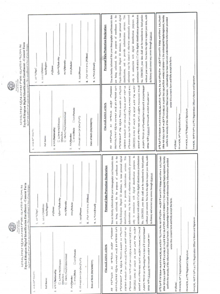 National ID Form20250717 - 21084700 | PDF