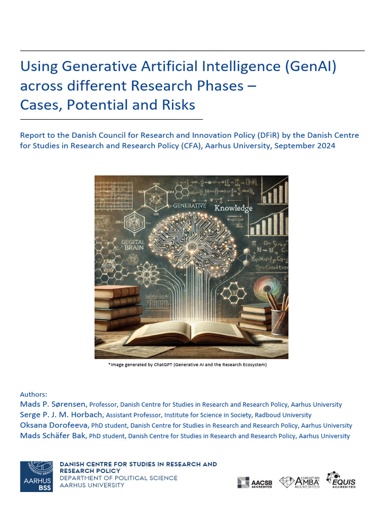 Using Generative Artificial Intelligence (GenAI) Across Different ...