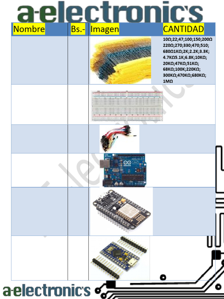 AE-electronic ARDUINO DAY - Catalogo | PDF