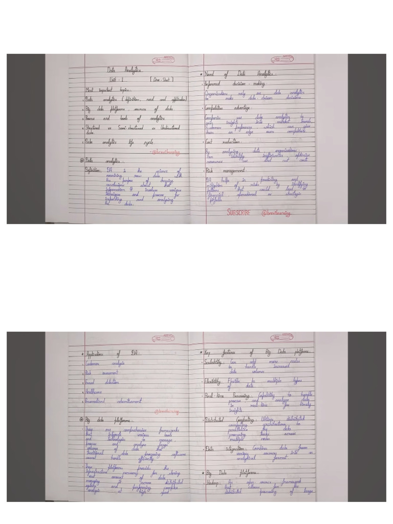 Unit 1 Data Analytics | PDF