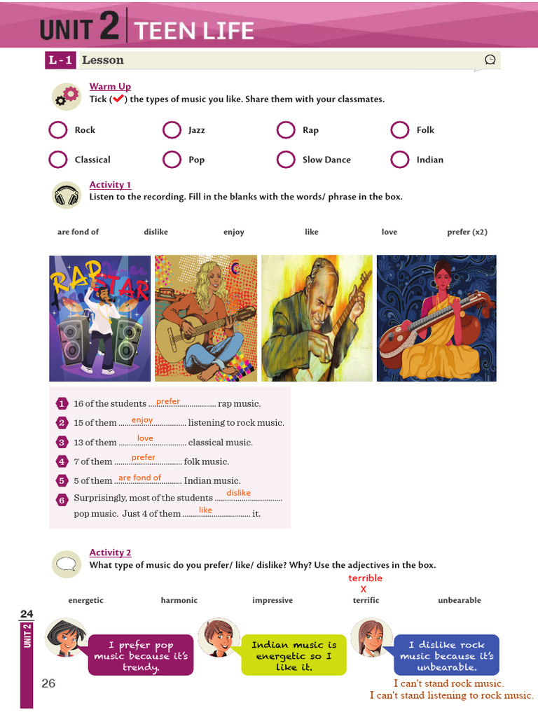 Music Preferences and Activities | PDF | Entertainment
