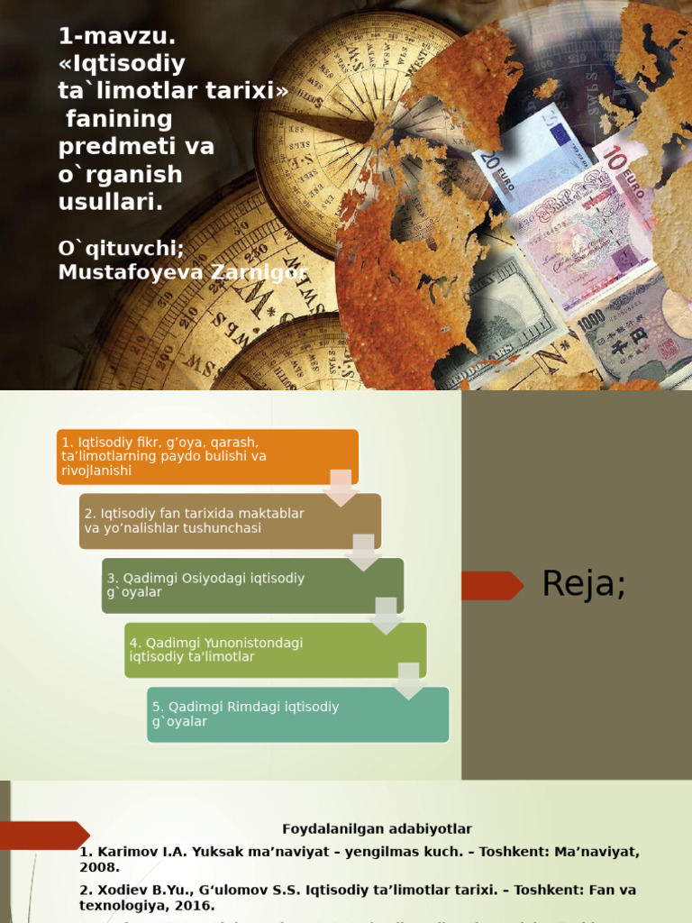 ITT 1-Mavzu (Autosaved) | PDF