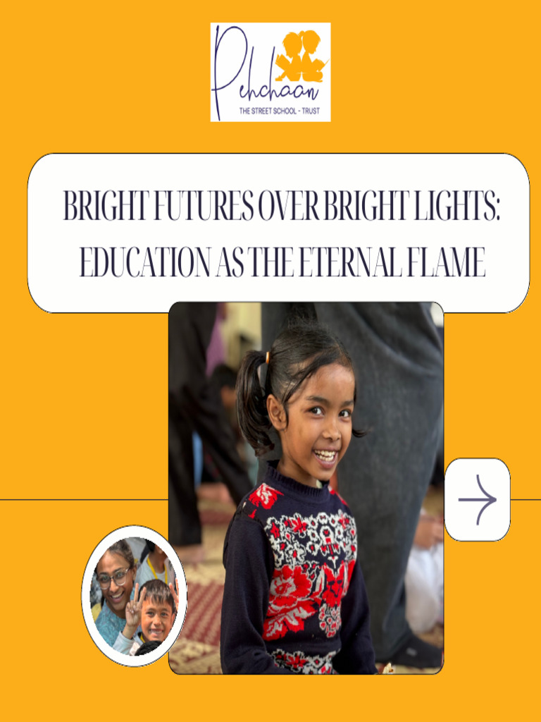 Bright Futures Over Bright Lights Education As The Eternal Flame | PDF