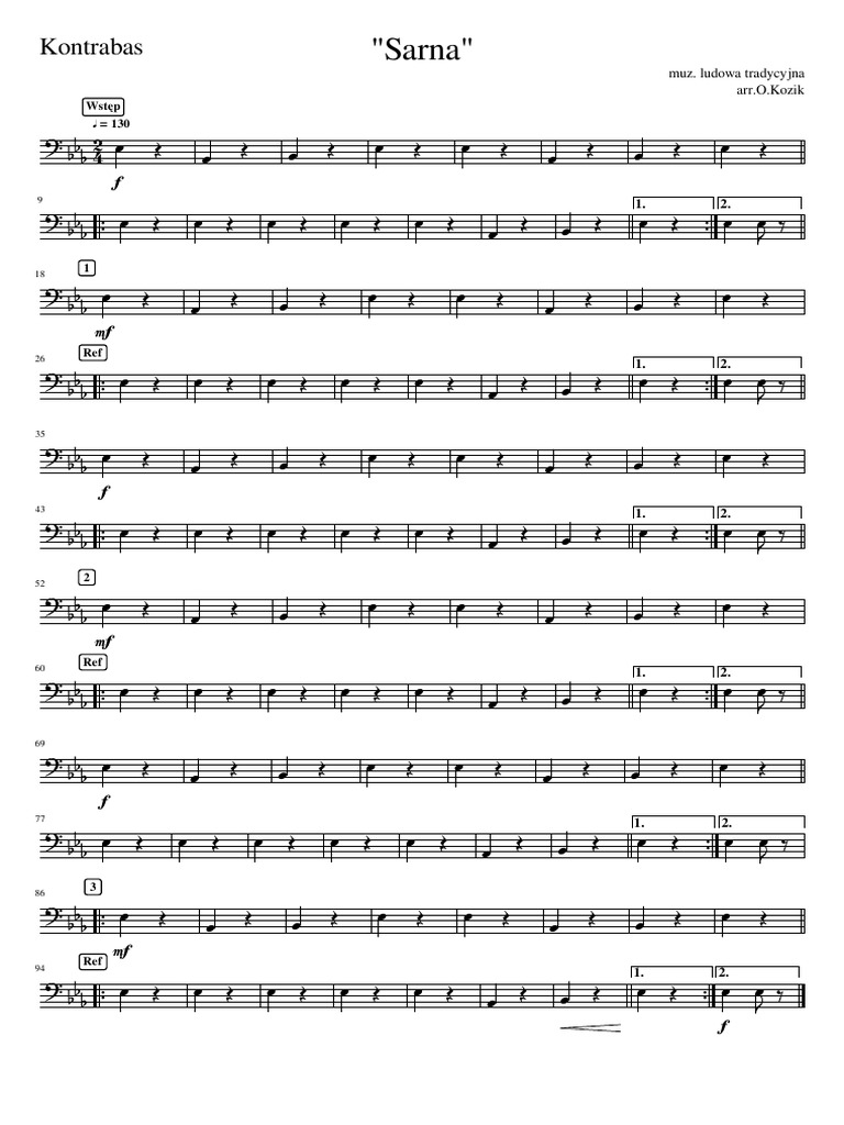 Sarna Kontrabas | PDF