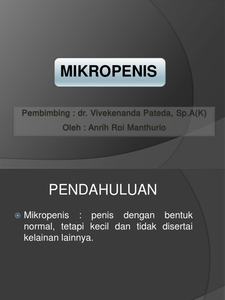 Mikropenis Edited | PDF