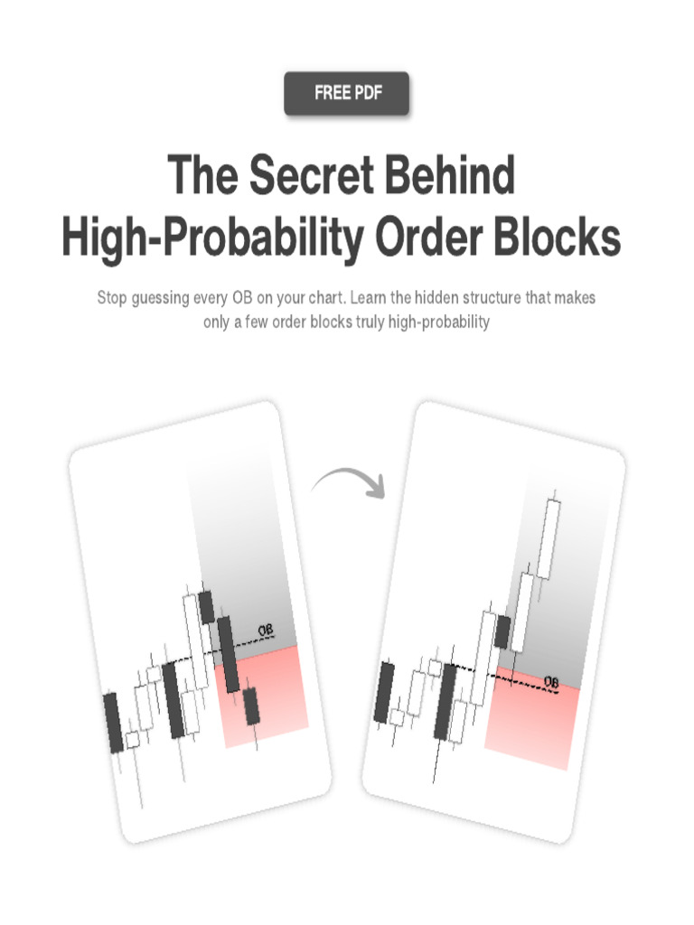High-Probability Order Blocks Explained | PDF | Market Trend ...