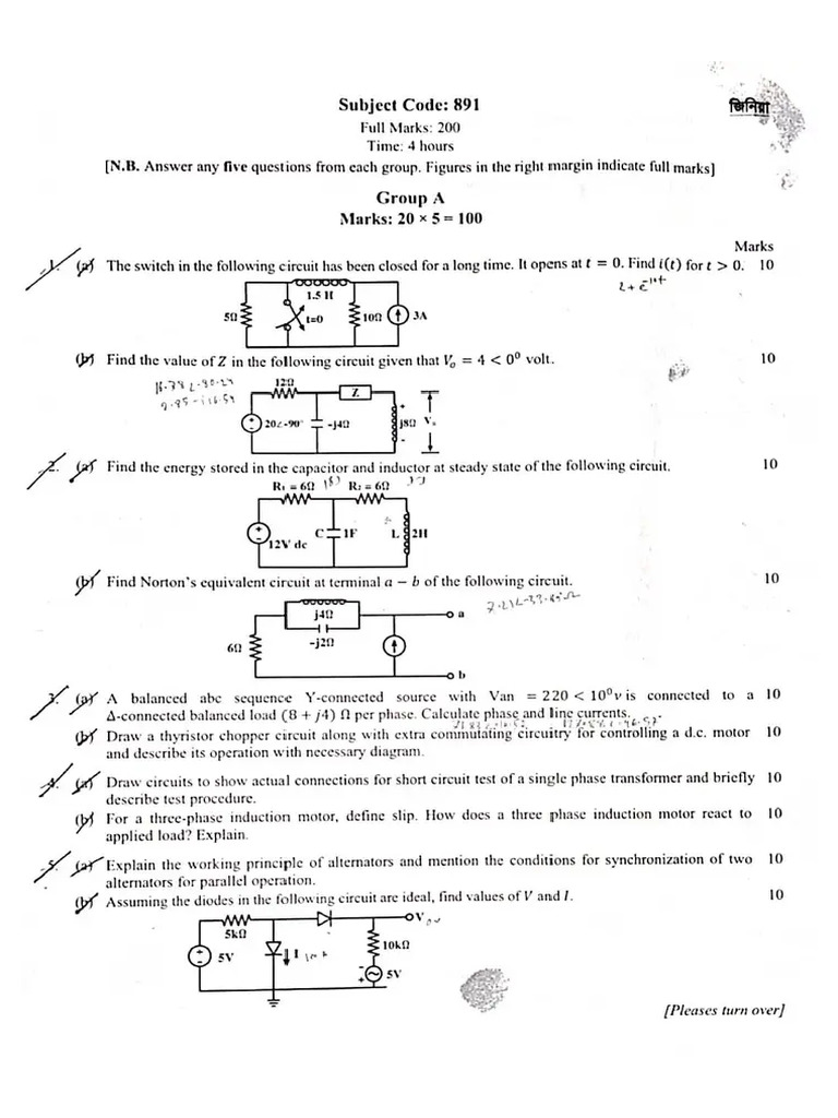 44th BCS Question | PDF