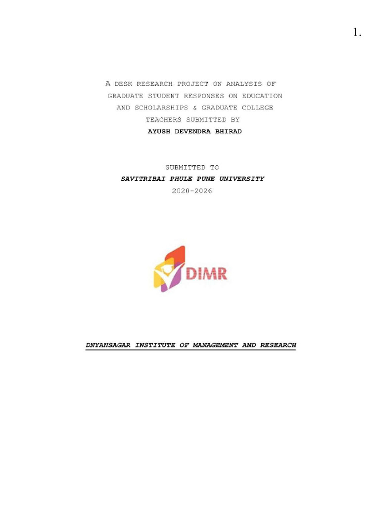 Ayush Research Final Report-1.Zip - 1 | PDF