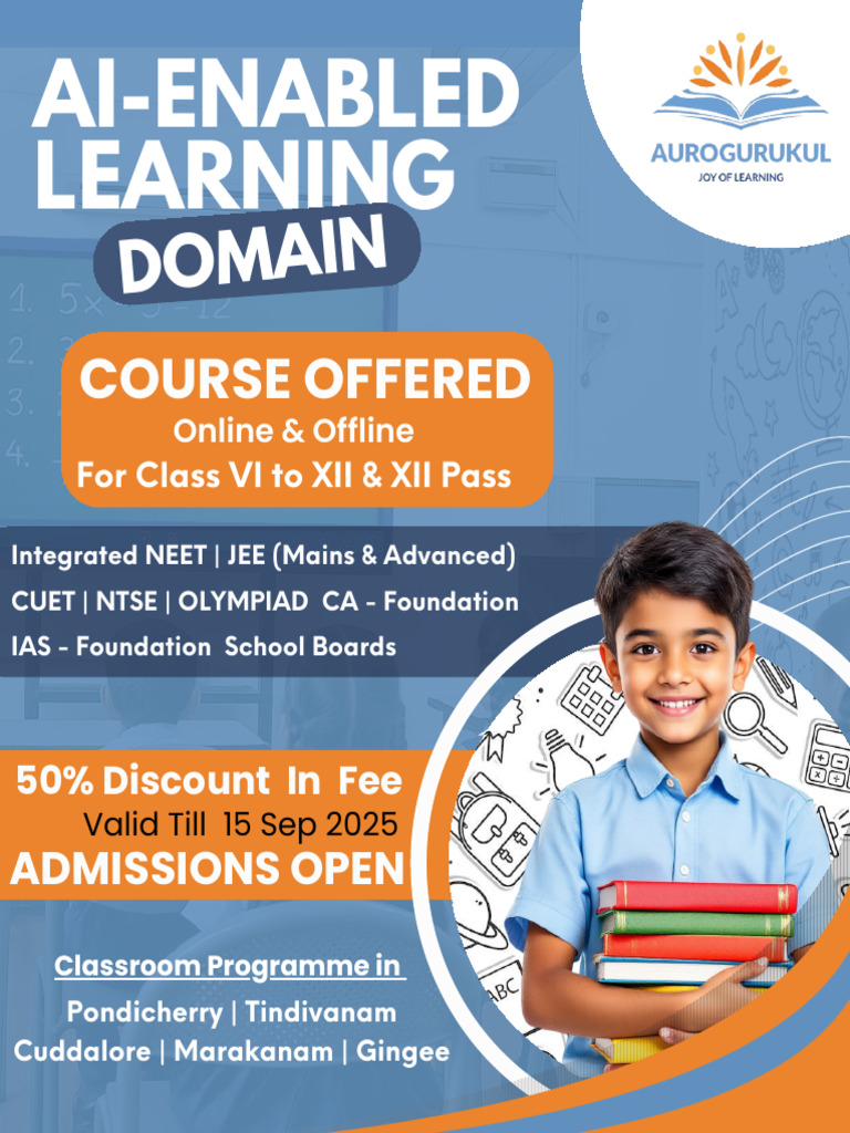 AI-Enabled Learning Admissions Open | PDF