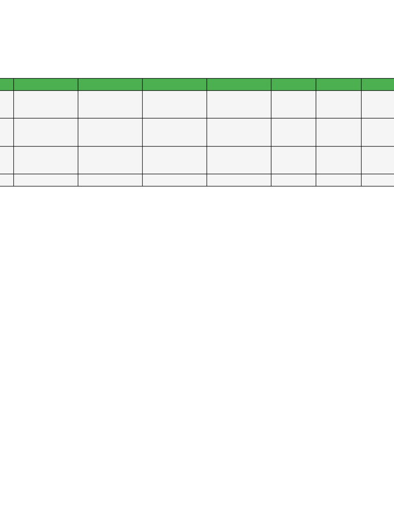 Neat Class Schedule | PDF