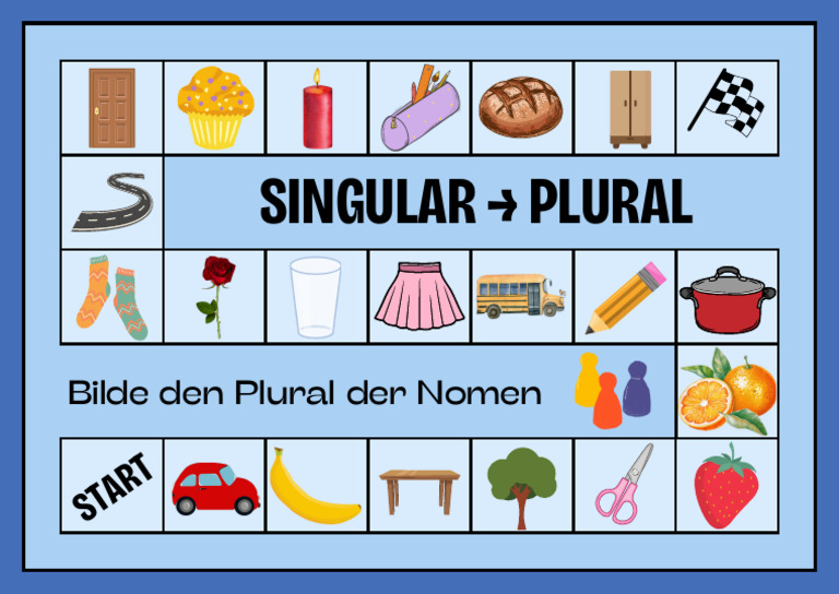 Plural Nomen Spiel | PDF