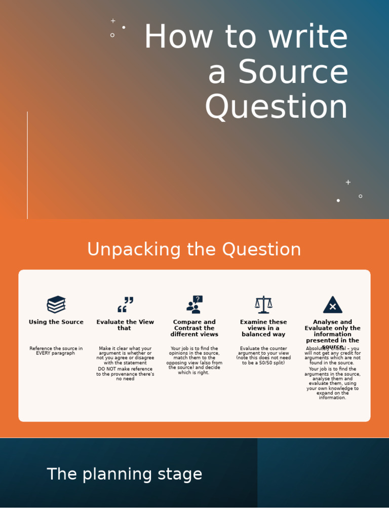 How To Write A Source Question | PDF | Argument | Epistemology