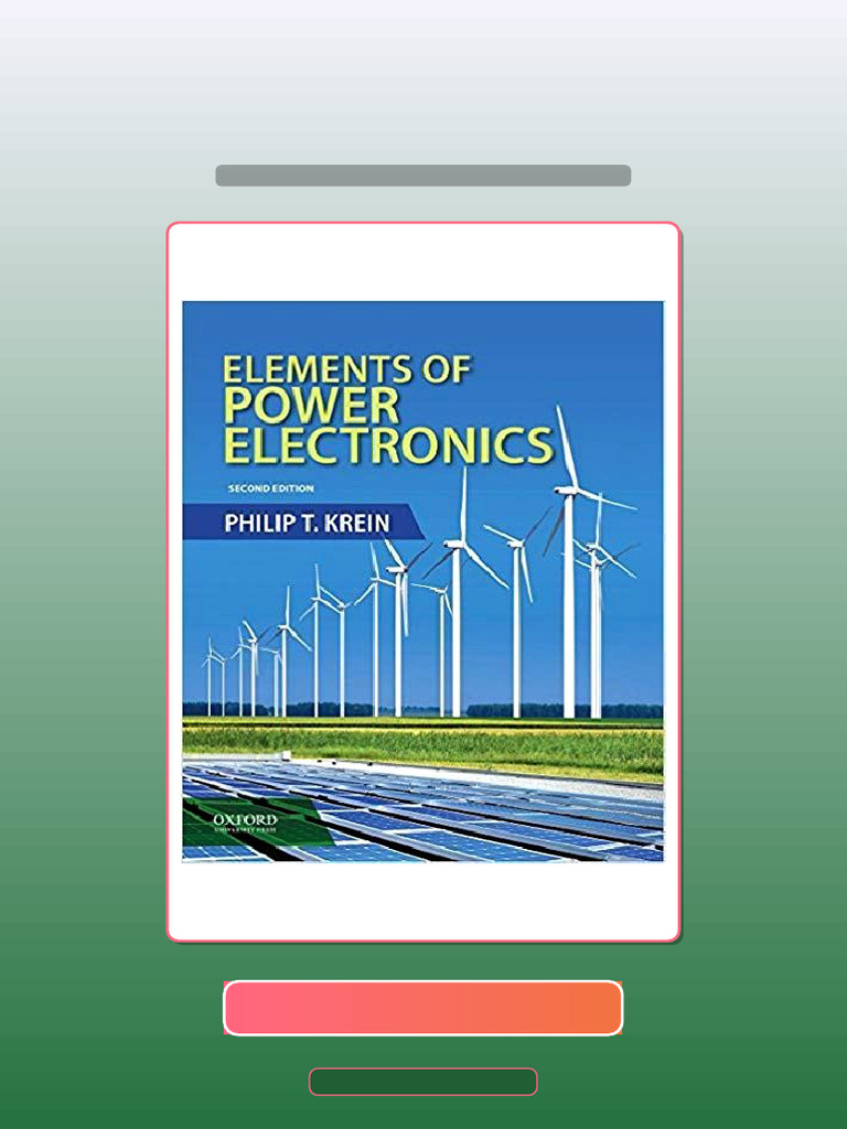 Elements of Power Electronics 2nd Edition Get It Now | PDF | Multiple Choice | Science