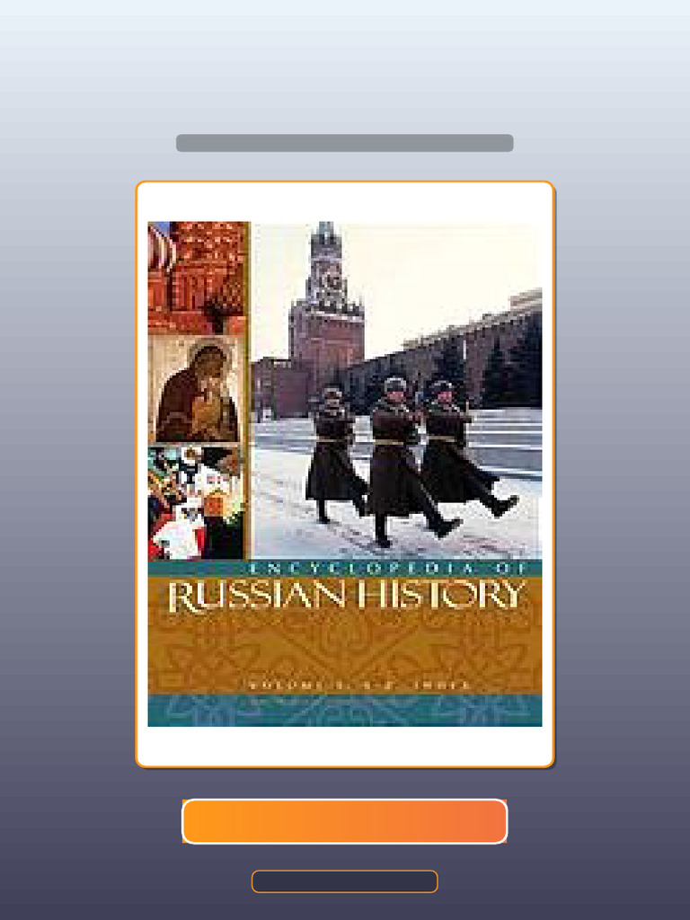 Encyclopedia of Russian History Vol 1 Get It Now | PDF | Curriculum ...