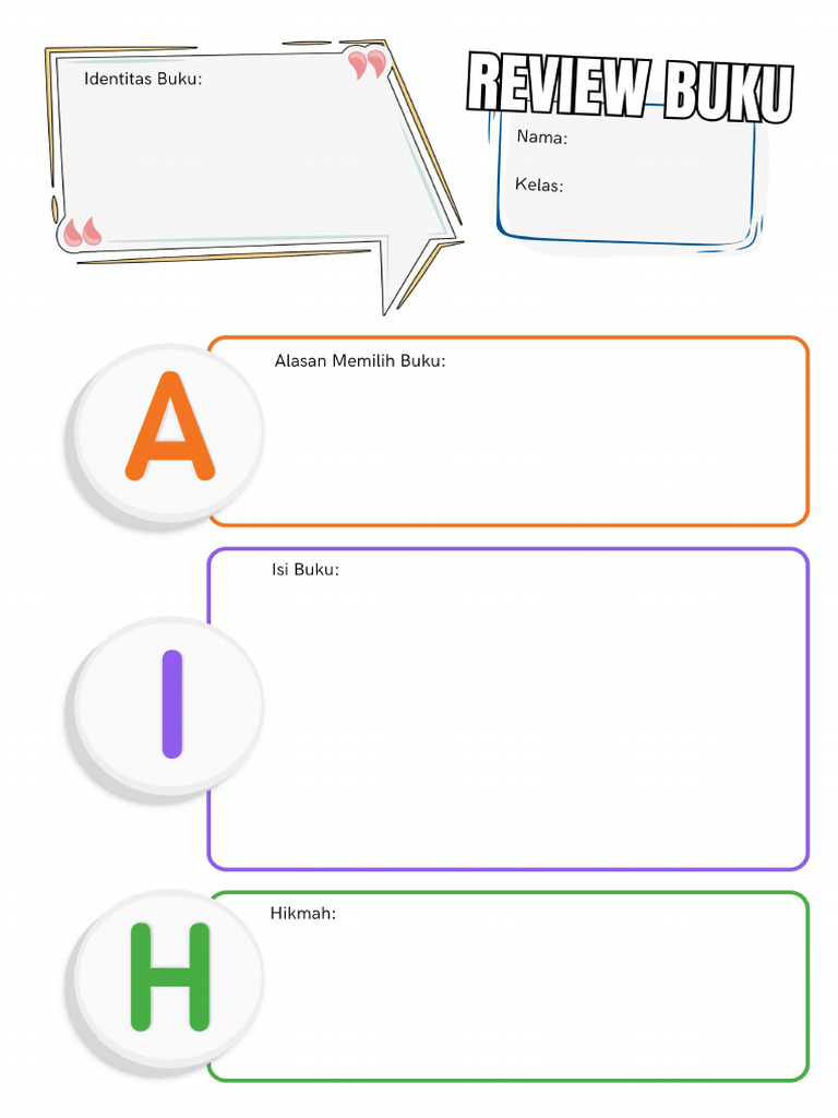 Contoh Format Review AIH | PDF