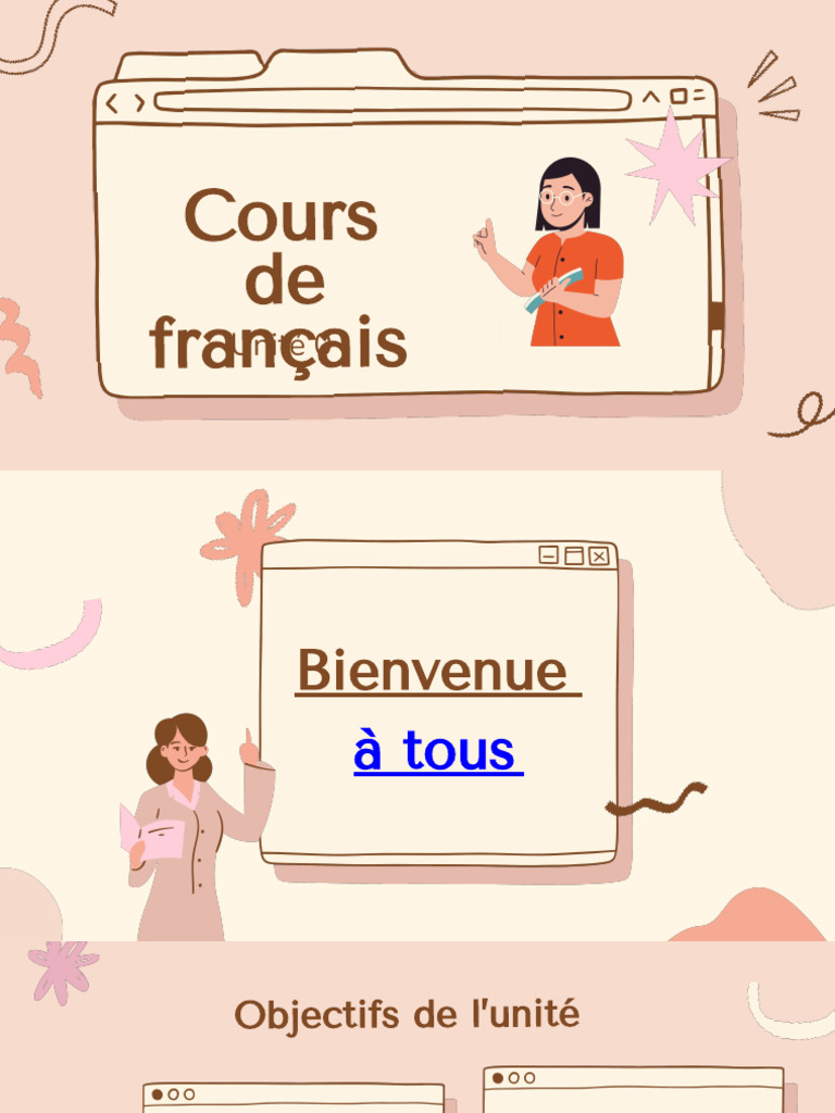 Introduction au Cours de Français A1 | PDF