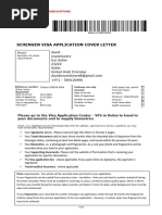 VFS Denmark Visa Application Checklist | PDF | Travel Visa | Passport