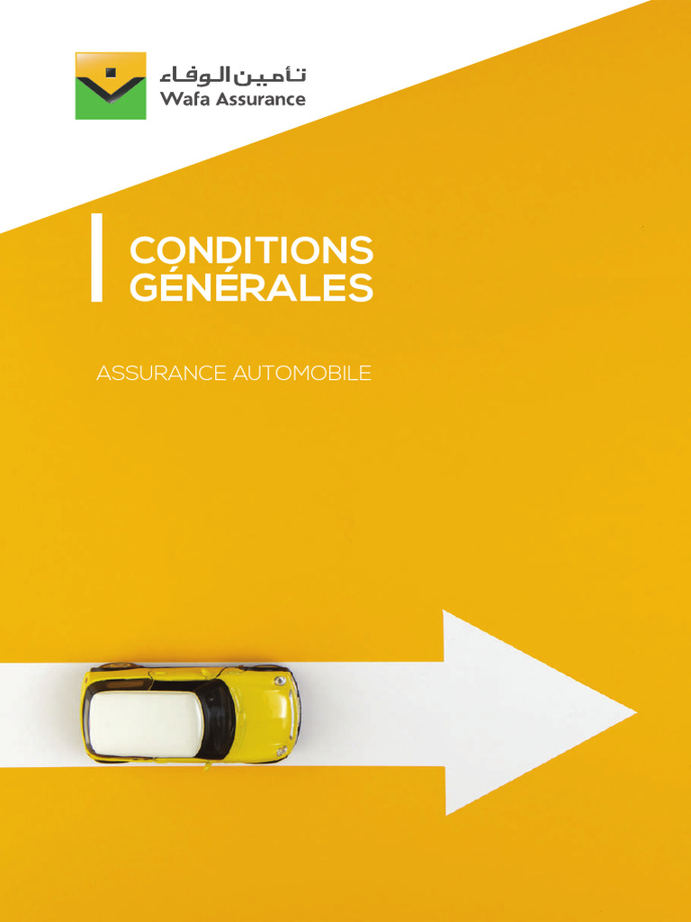 Conditions Générales Assurance Automobile | PDF | Assurance | Véhicules