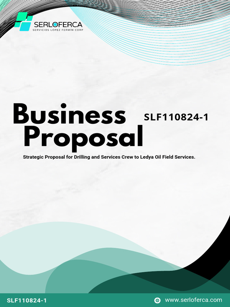 Proposal SLF1108241 | PDF | Oil Well