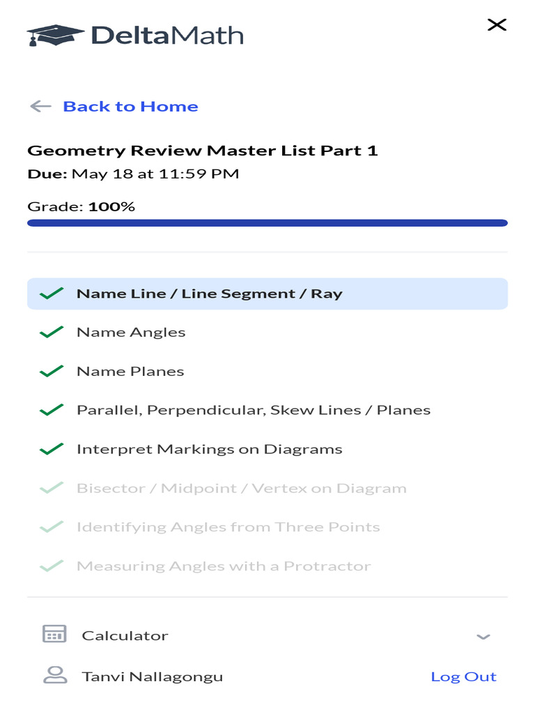 DeltaMath Student Application | PDF