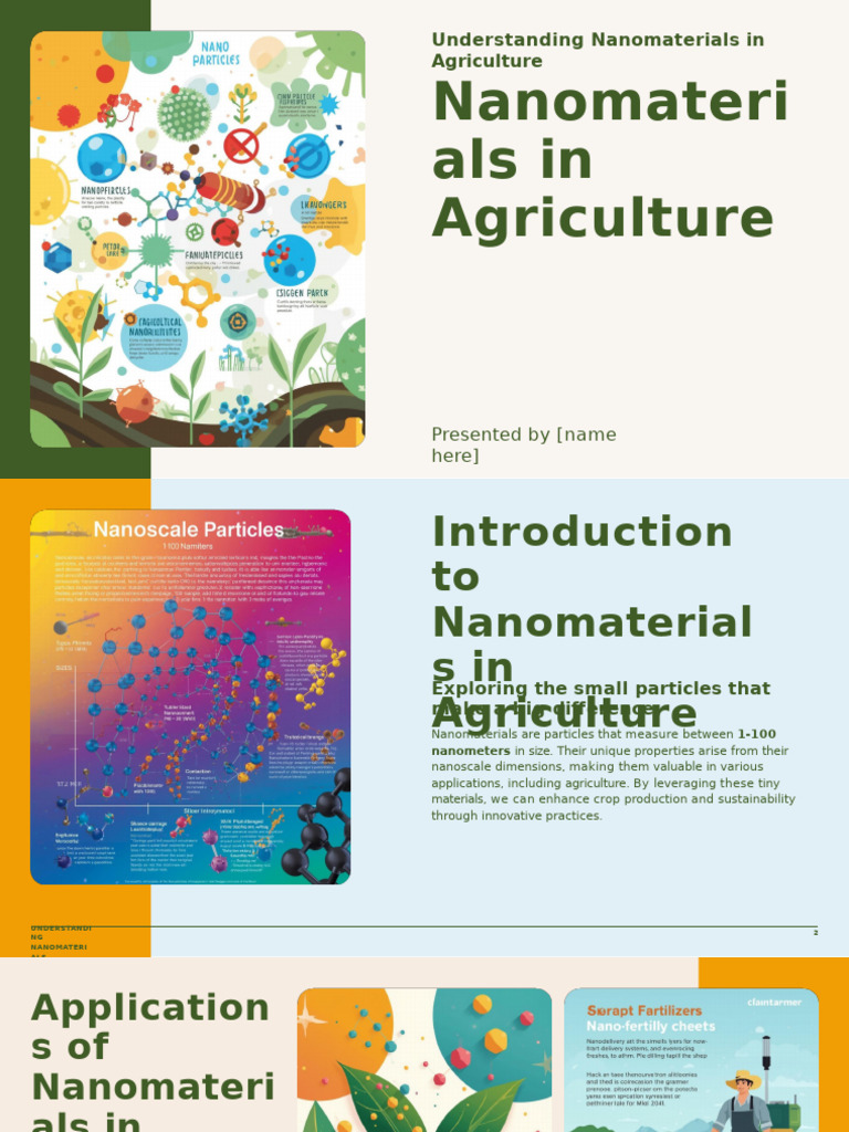 Nanomaterials Transforming Agriculture | PDF | Agriculture | Nanotechnology