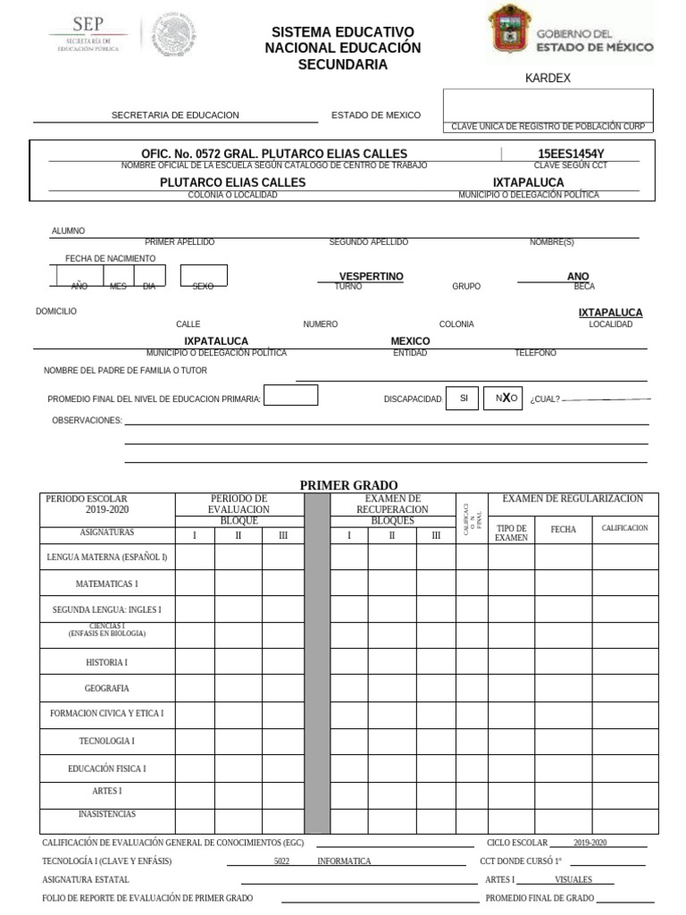 Kardex Formato Editable | PDF