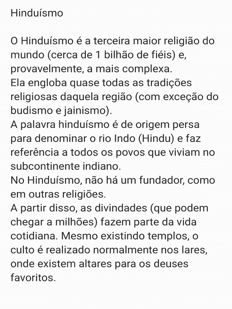 Hinduísmo | PDF