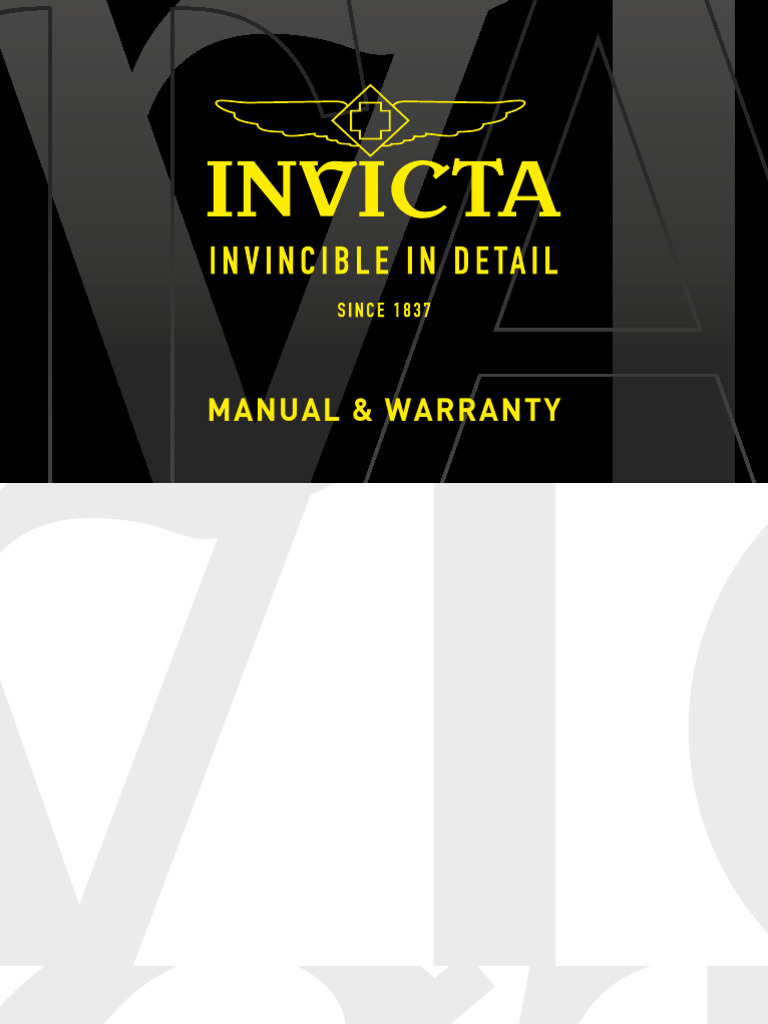 Warranty-manual v1 Invicta | PDF | Watch