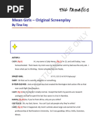 Stereotypes in "Mean Girls" Explored | PDF